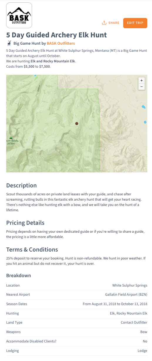 How do I create and/or update an outfitter page? – Guidefitter